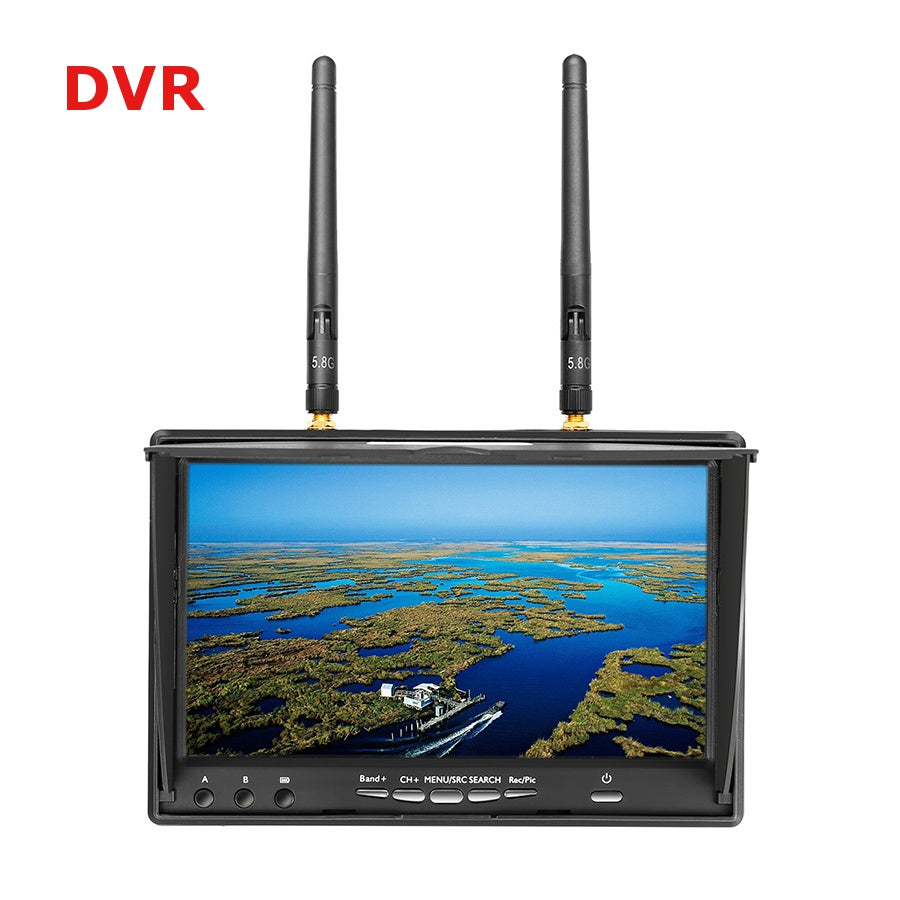 EACHINE LCD5802D 5802 5.8G 40CH 7 Inch FPV Monitor with DVR Build-in B ...