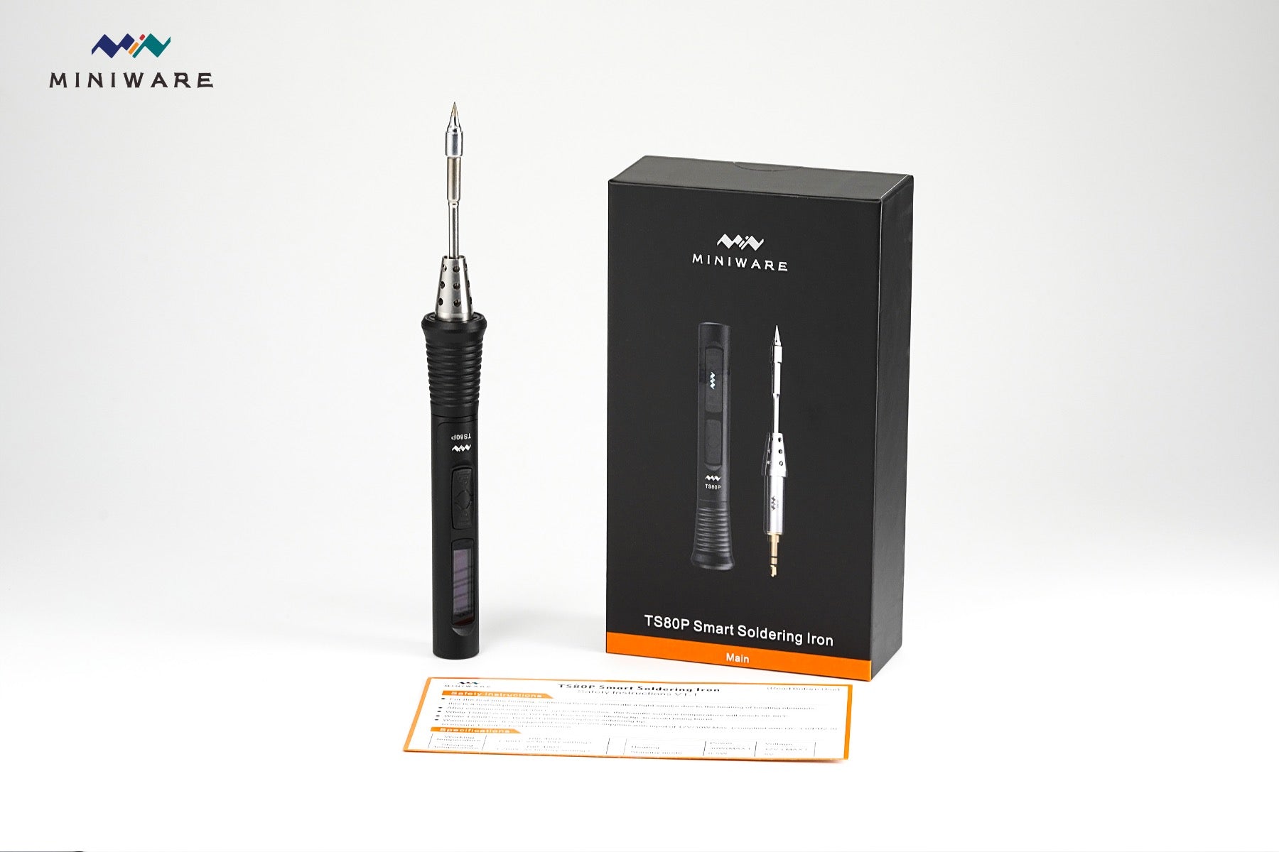 TS80P Smart Soldering Iron (Main) with B02 TIP – RC Mumbai