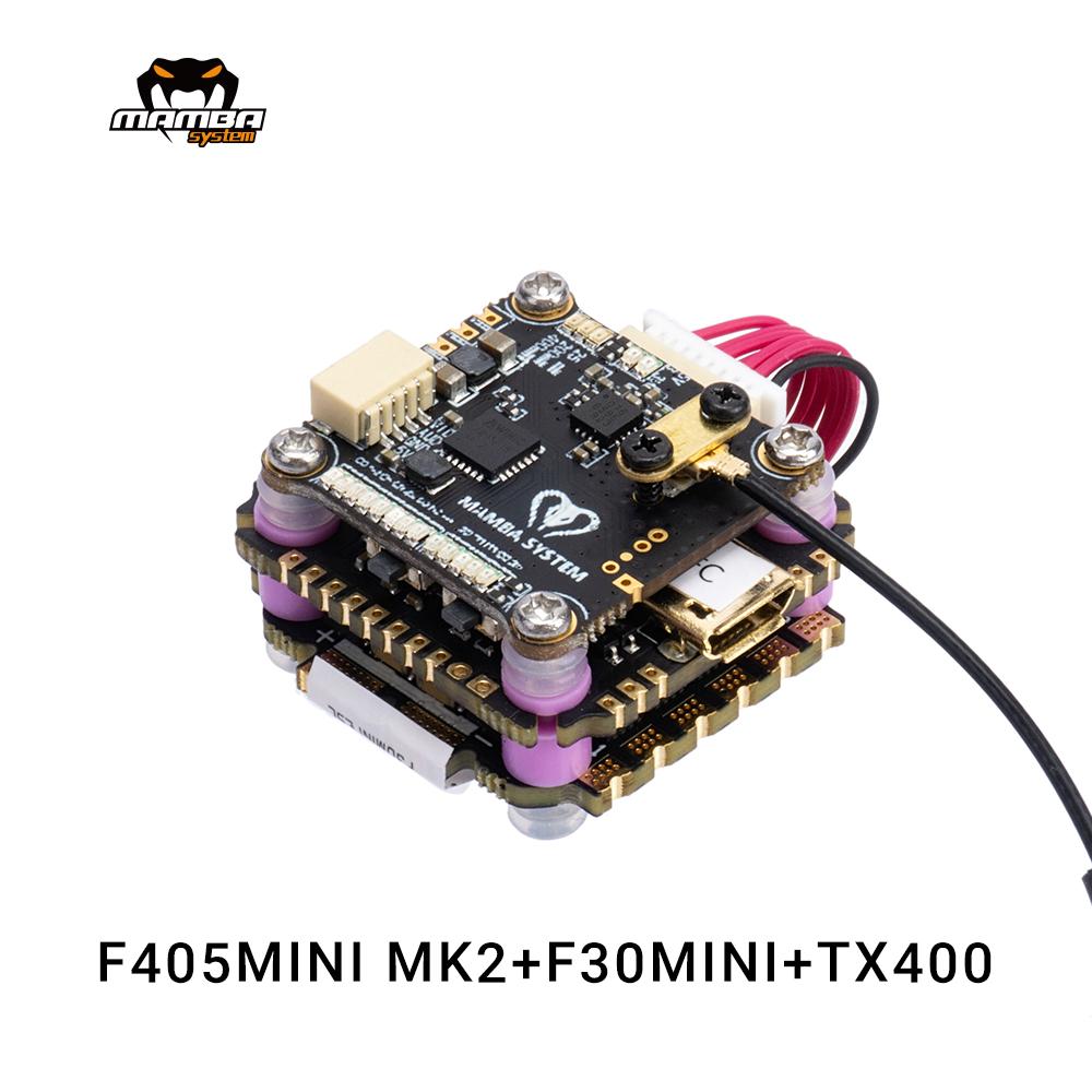 MAMBA STACK F405 MINI MK2 /F30MINI 30A 3-5S 8BIT /TX400MW VTX – RC Mumbai