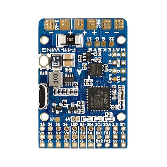 Matek Systems F411-Wing Flight Controller – RC Mumbai