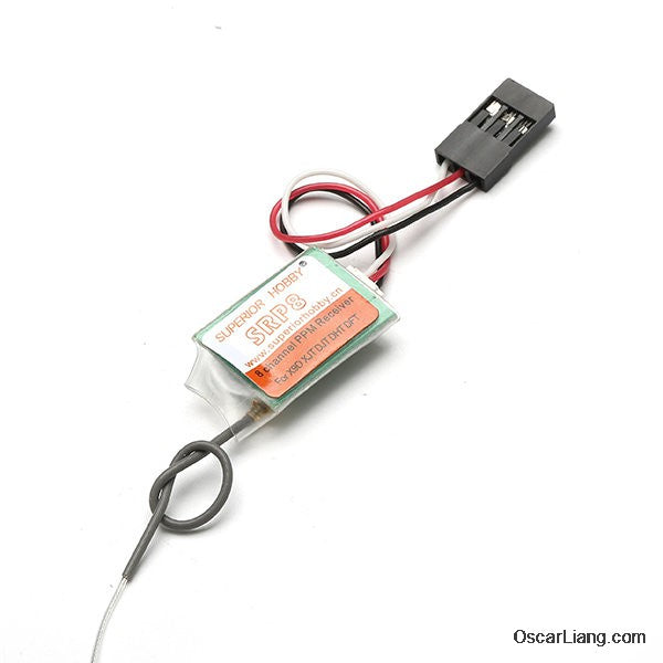 SRP8 8CH PPM Receiver D8 protocol for DHT DFT DJT XJT X9D plus X9E ...