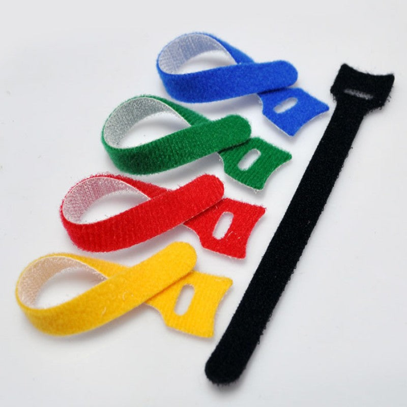 Velcro battery strap with loop (Red) 20 X 1.5 CM – RC Mumbai
